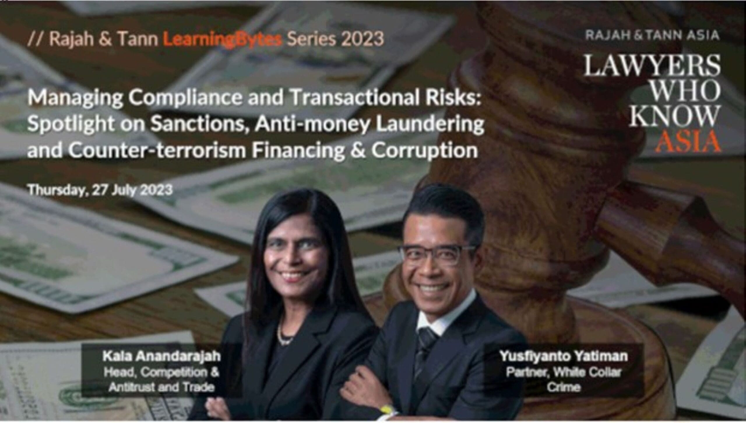 Managing Compliance and Transactional Risks: Spotlight on Sanctions ...