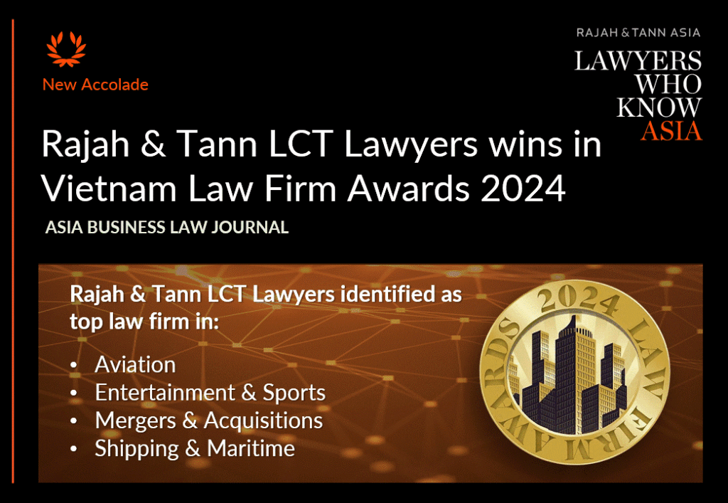 Rajah & Tann LCT Lawyers honored as a top firm in Vietnam Law Firm ...